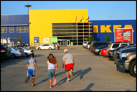 1st stop in Houston – IKEA!!!